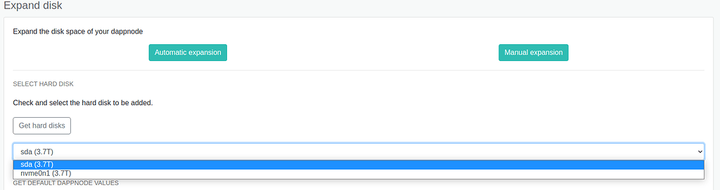How to expand your DAppNode filesystem space - How-To - DAppNode