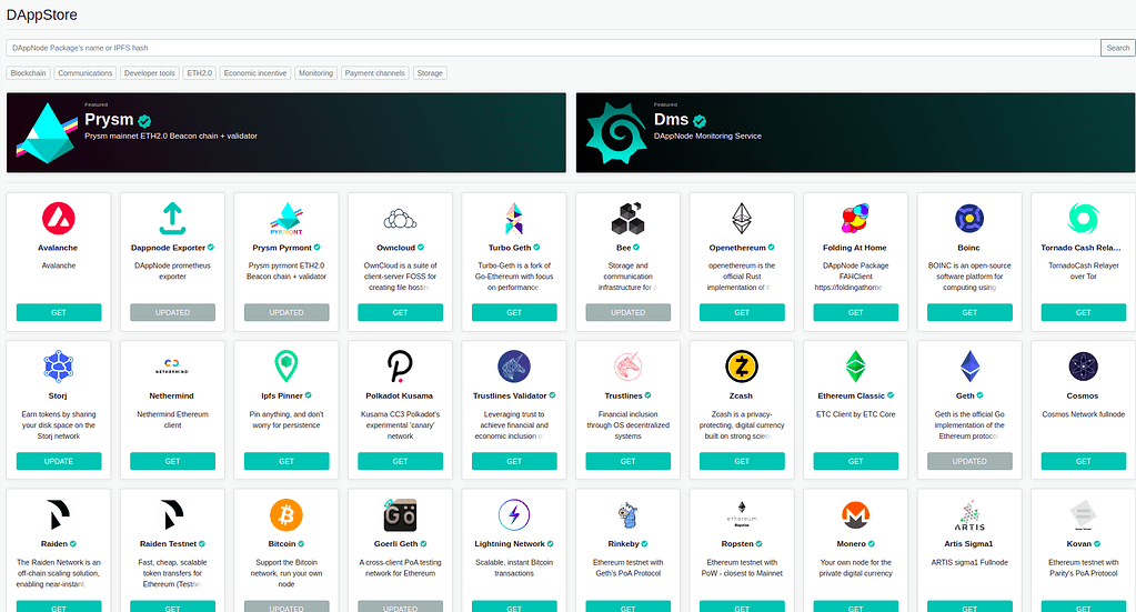 DAppStore, how does it work? - How-To - DAppNode