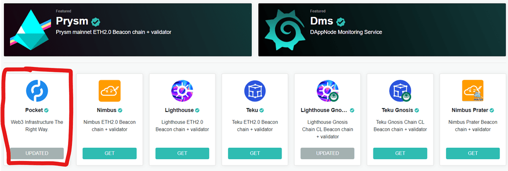 How To Set Up POKT Pocket Node / Validator - How-To - DAppNode