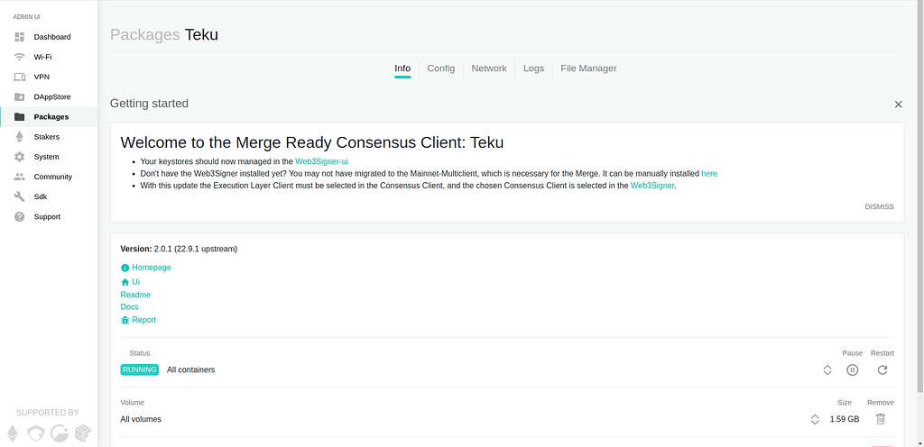 How to exit your validator from the UI - How-To - DAppNode